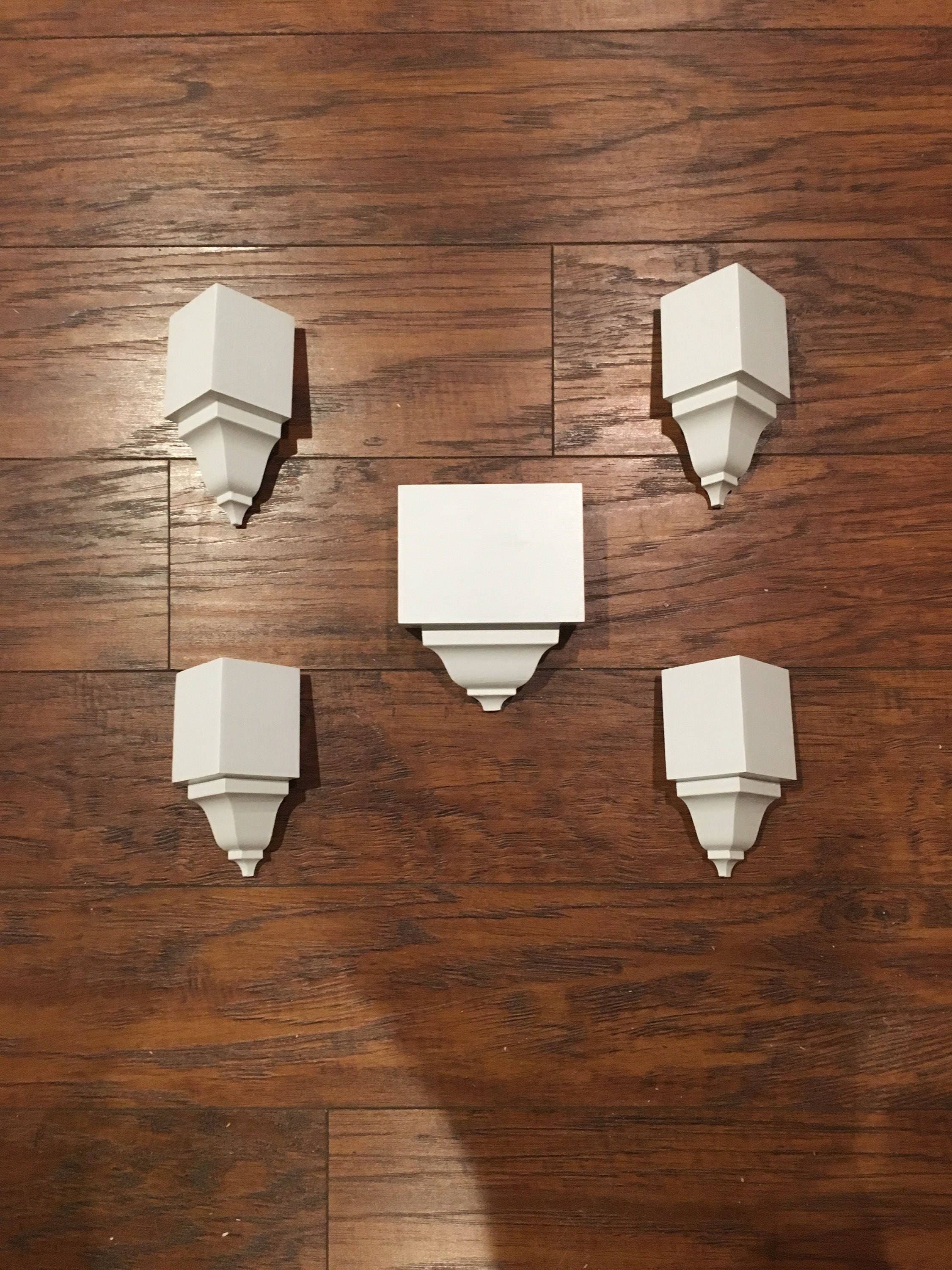 Crown Molding Corner Inside Blocks 4 Pack for 3 5/8" Transition - Etsy