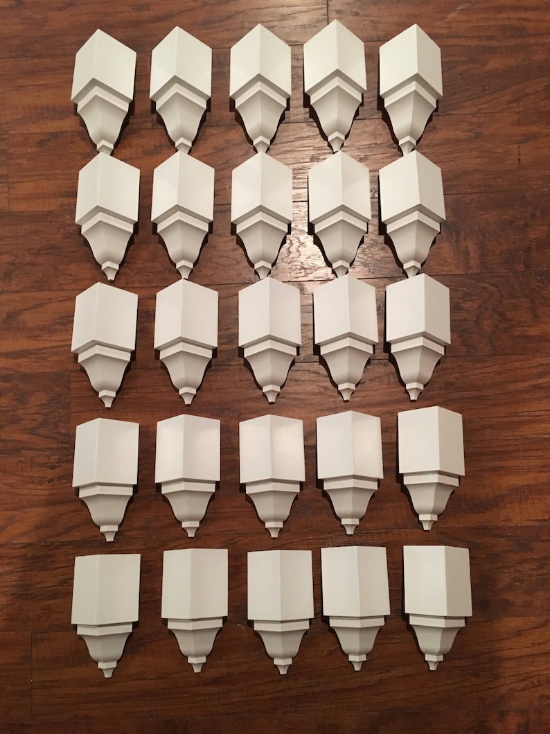 Crown Moulding Inside Corner Plinth Blocks 25 Pack - Etsy
