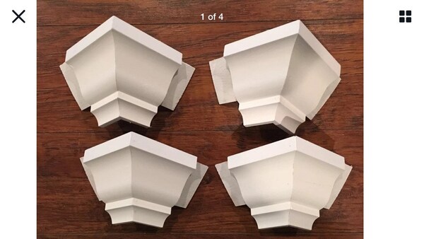 Corner Plinth Blocks Recreated From the Measurements of Original 1890 ...