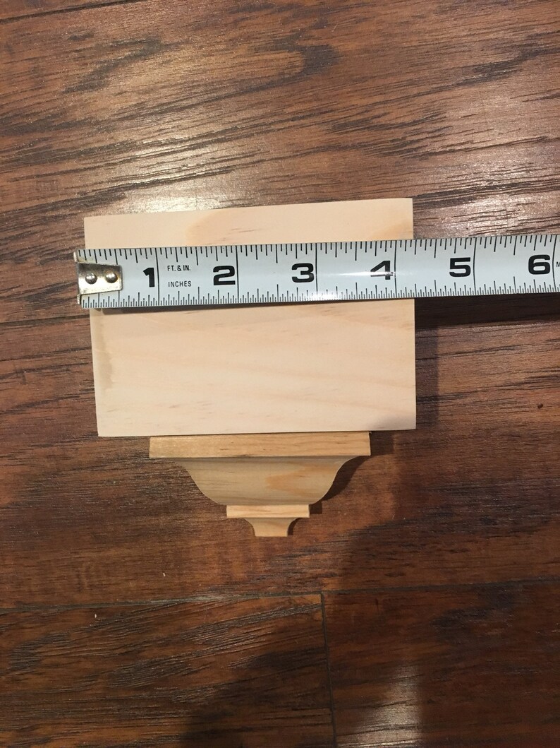 Crown Molding Middle Transition Solid Bare Pine for 2 5/8” Transition ...