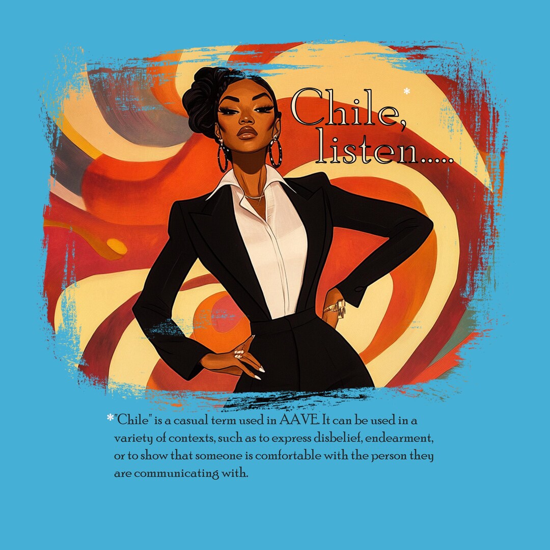 Chile Listen- Jasmine Crockett - Digital PNG Sublimation Jasmine ...
