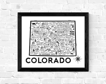 1878 Map of Golden Colorado - Etsy