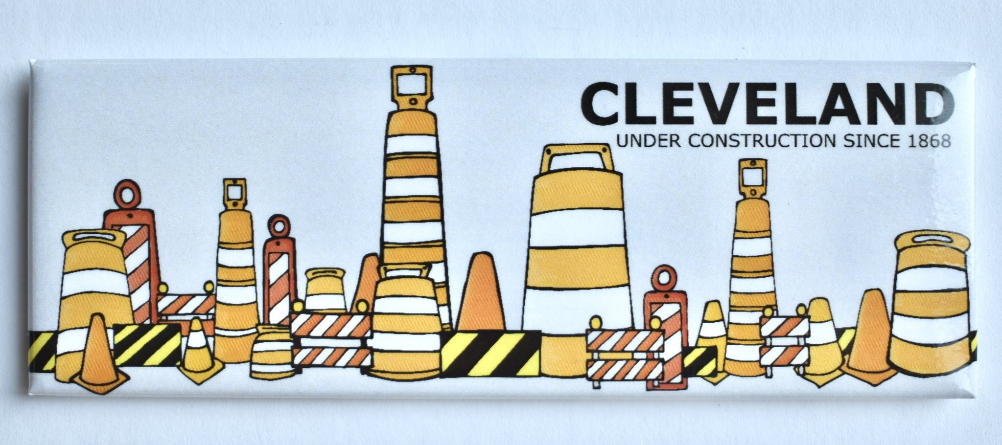 Cleveland Ohio Construction Magnet - Etsy