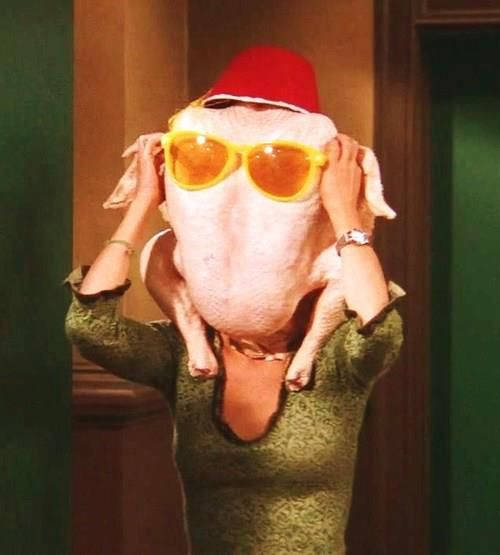 Happy Friendsgiving Friends TV Show Monica Turkey Friends - Etsy