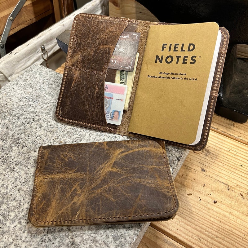 Leather Notepad - Etsy