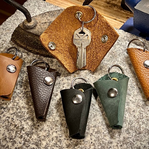 Leather Key Holder - Etsy