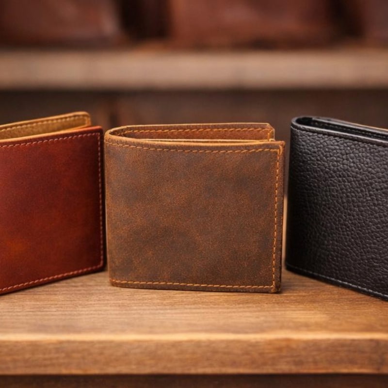 Handmade Leather Wallet - Etsy