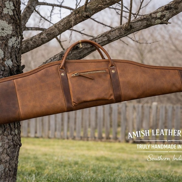Leather Rifle Case - Etsy