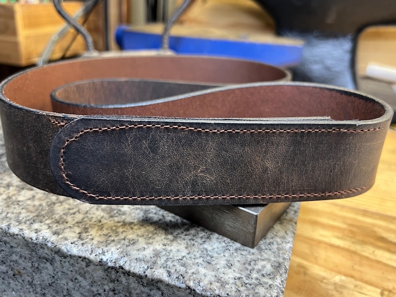 Guitar Player No Scratch Leather Belt, Musician Scratchless, Made in ...