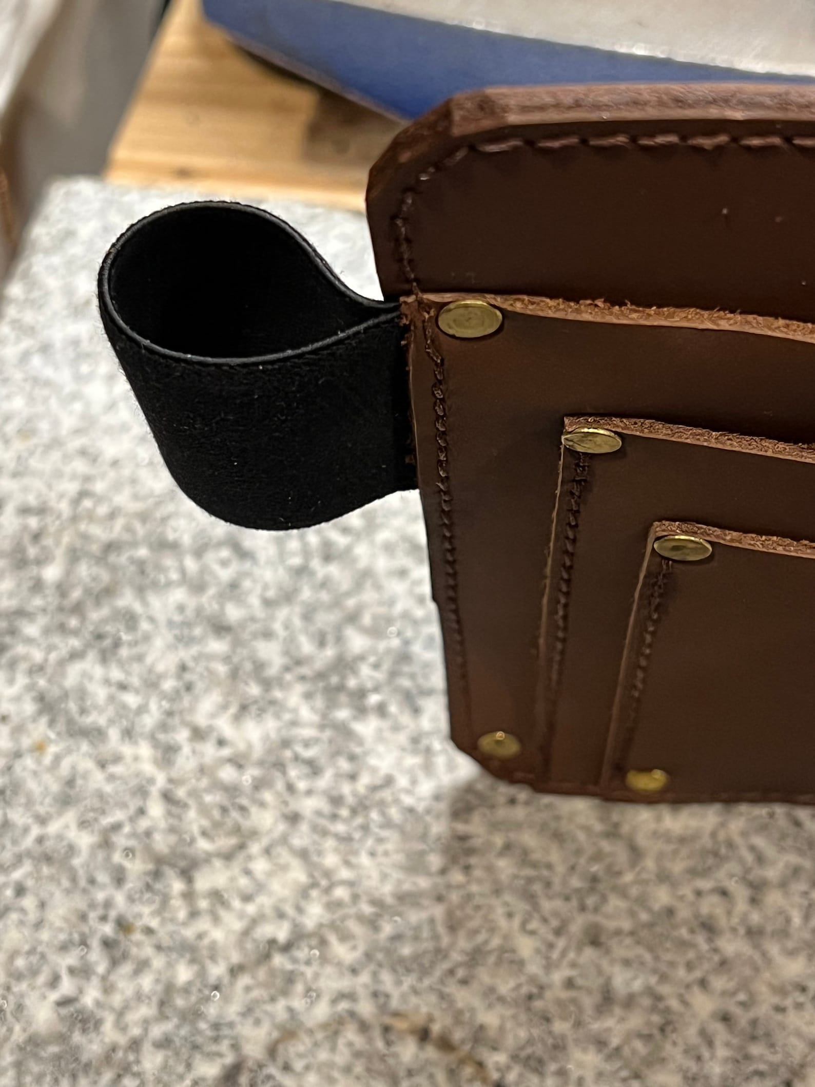 Leather Utility Tool Pouch - Brown or Black Plier Holder - Multi Tool ...