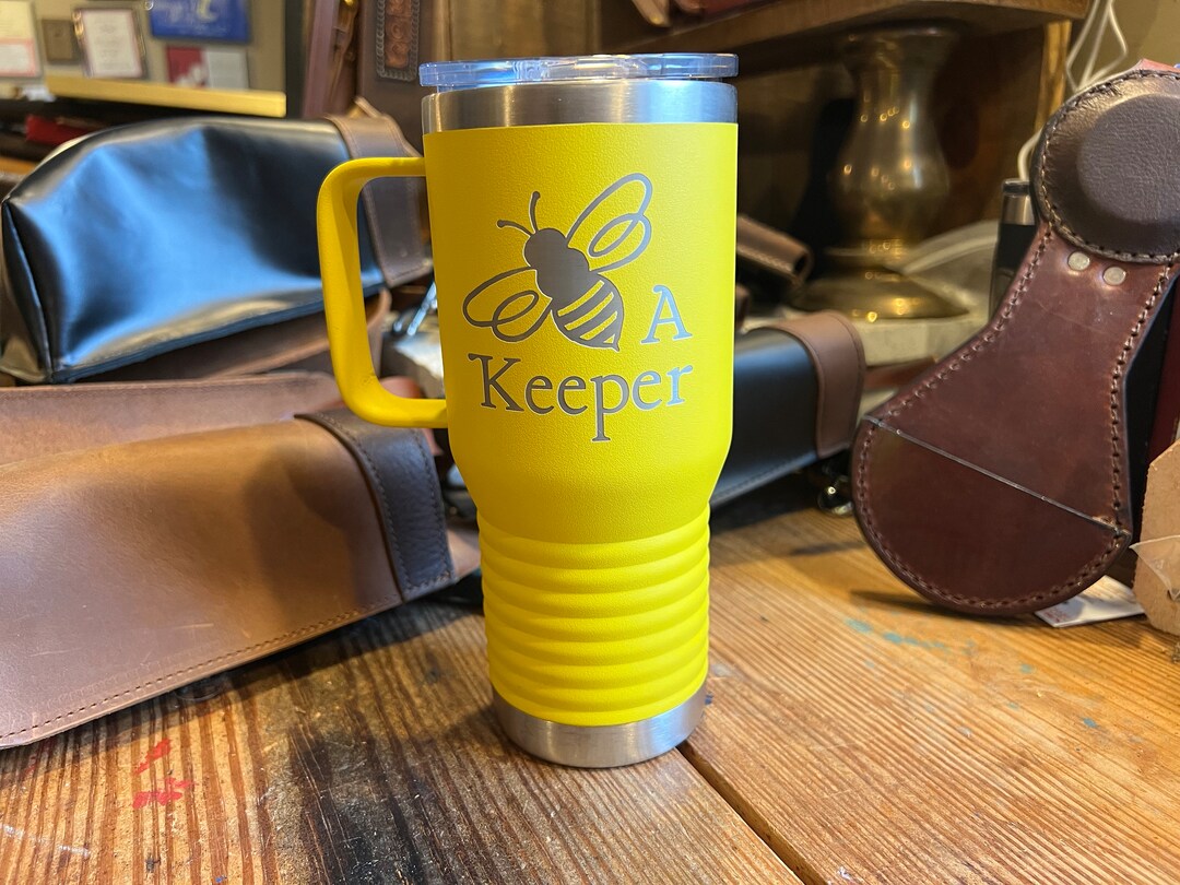 Custom Beekeeper Thermal Mug, Beekeeping 20 Oz Travel Mug, Tumbler With ...