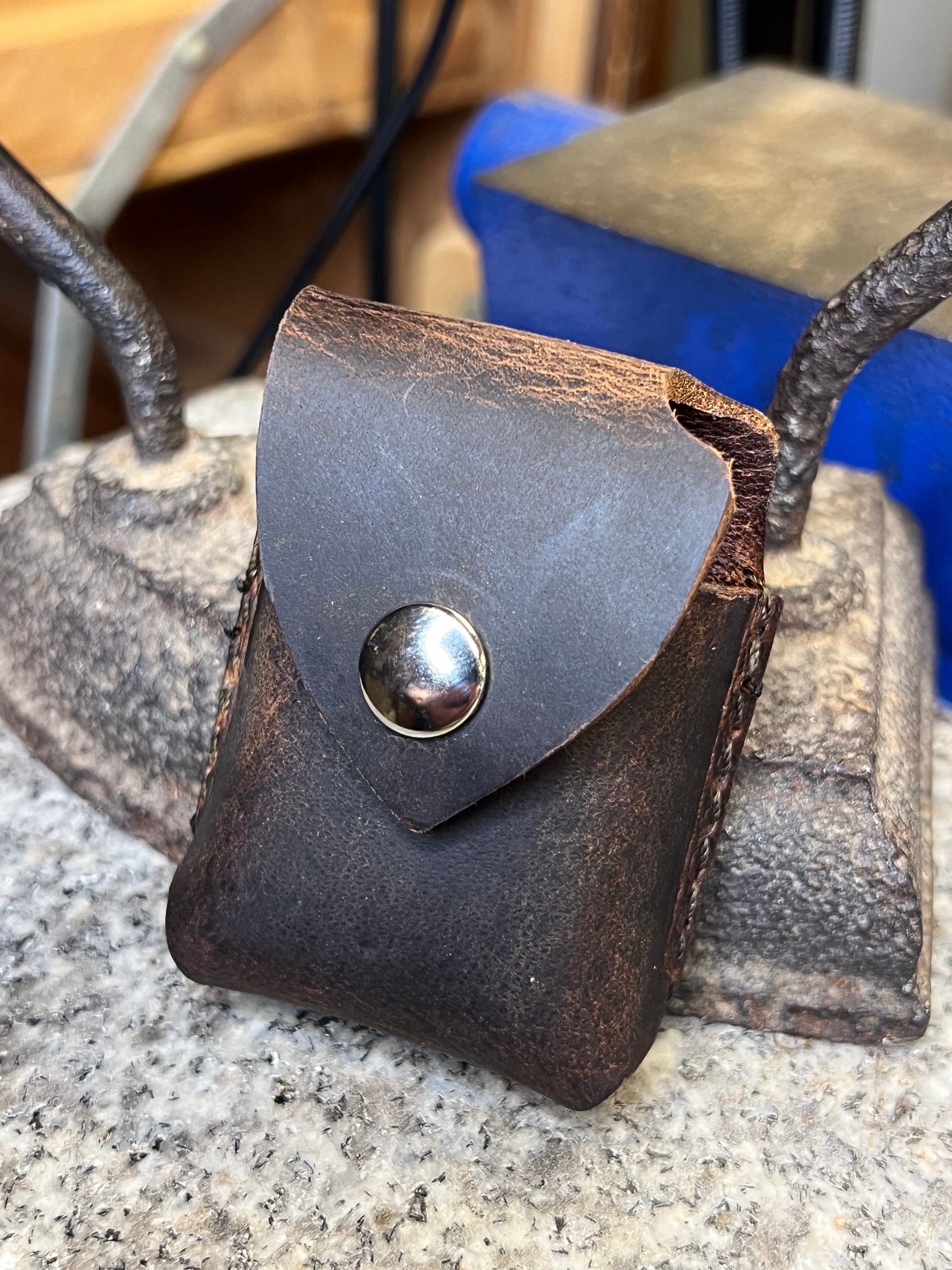 Insulin Pump Case for TANDEM MOBI, Fits on Belt, Leather Slim Meter ...