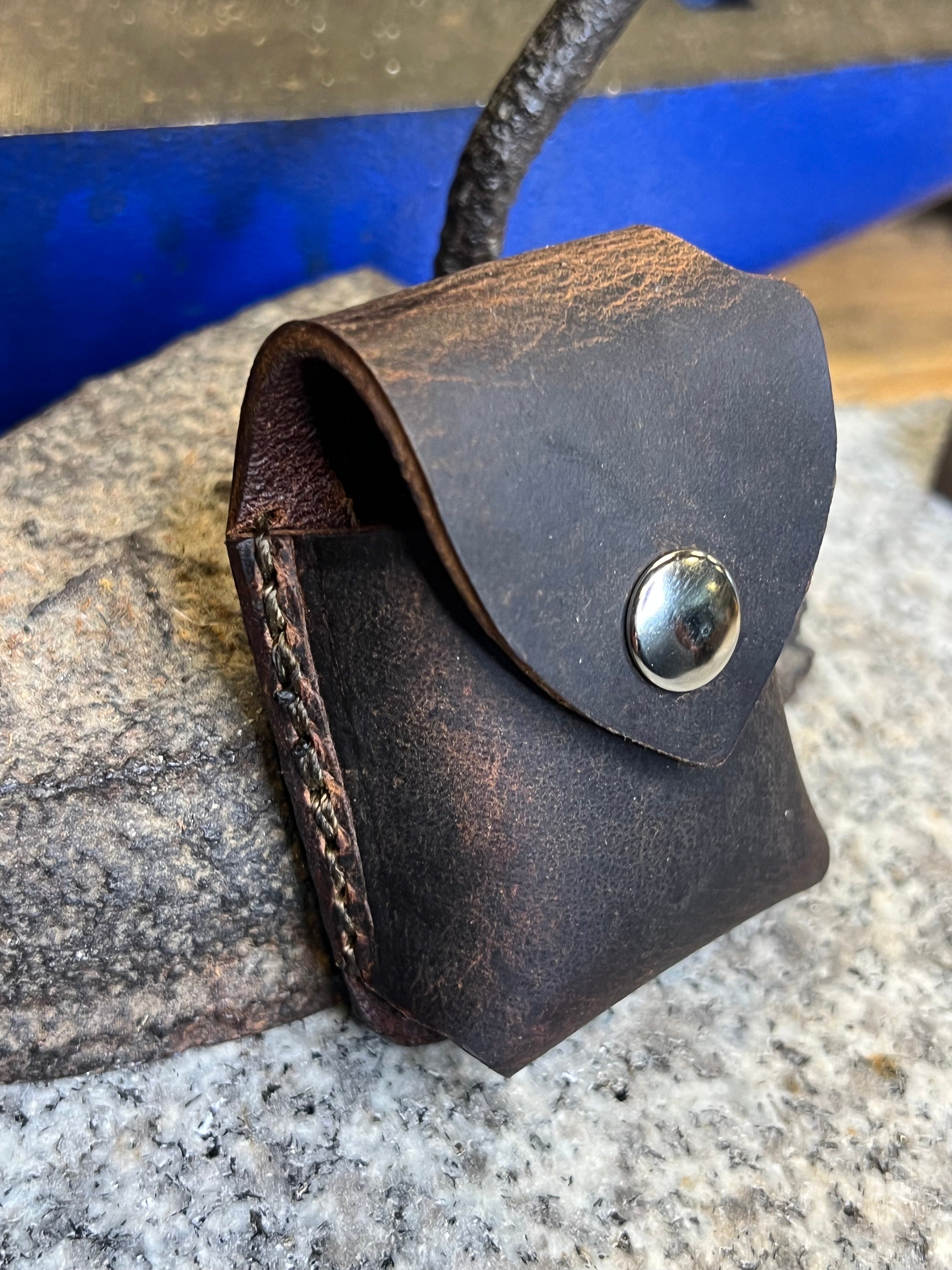 Insulin Pump Case for TANDEM MOBI, Fits on Belt, Leather Slim Meter ...