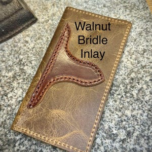 Buffalo Leather Rodeo Wallet, Handmade Cowboy Wallet, Full Grain ...