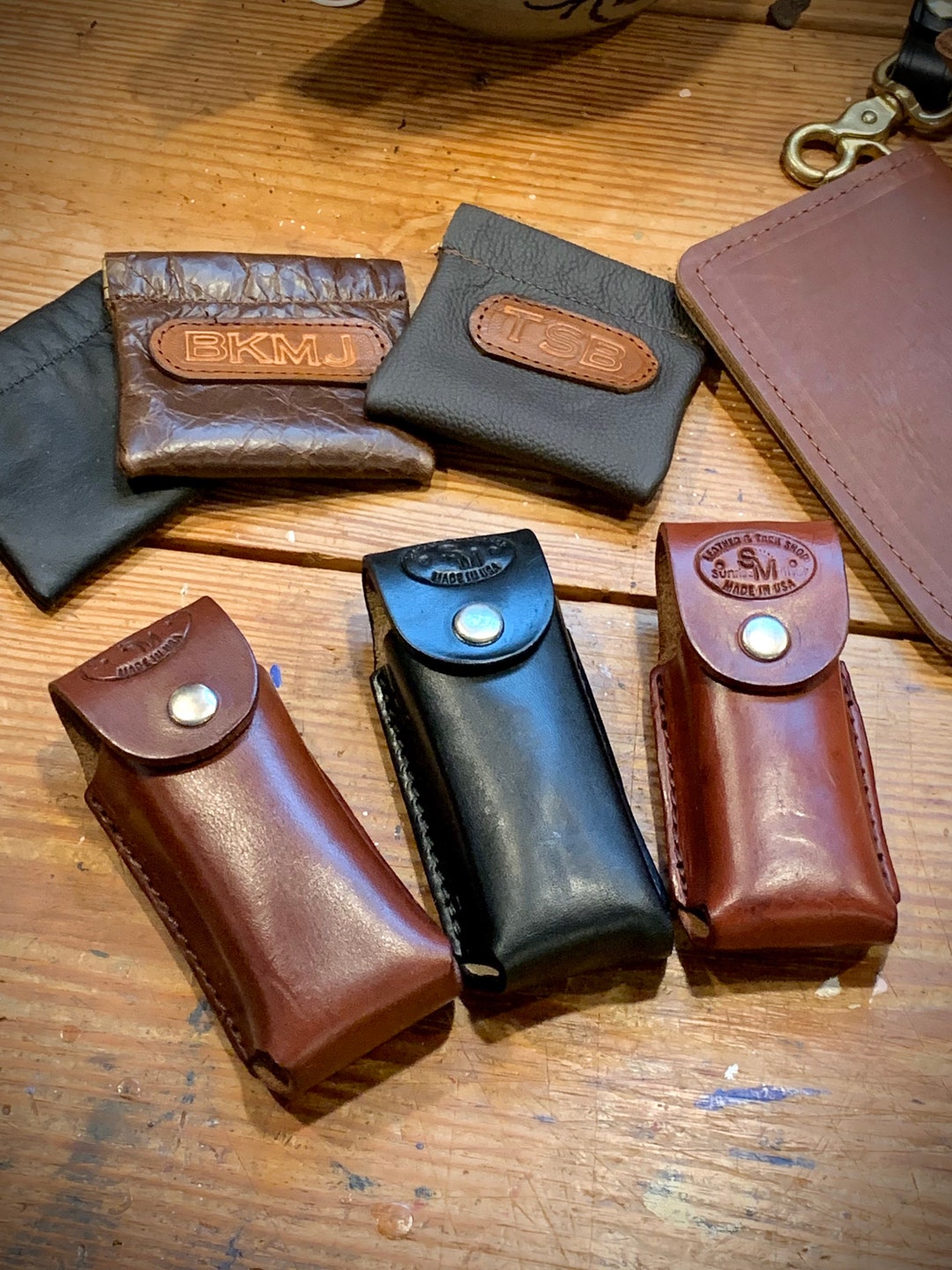 Leather Leatherman Case / Multi Tool Knife Sheath - Handmade Brown ...