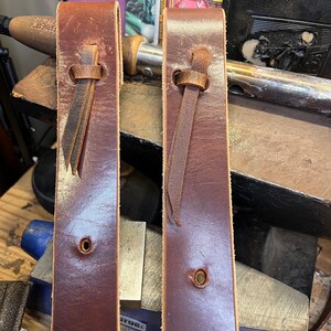 Leather Back Cinch Set Complete With Billets for Saddle, Full Grain ...