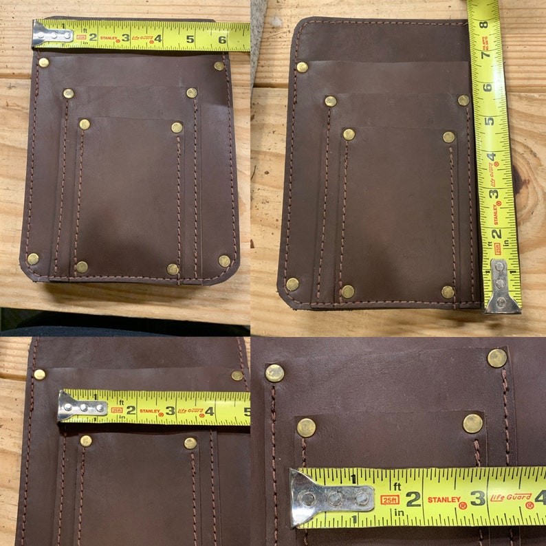 Leather Utility Tool Pouch - Brown or Black Plier Holder - Multi Tool ...