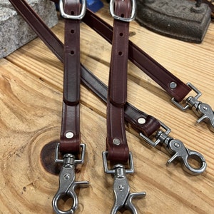 Handmade Leather Suspenders, Full Grain Leather, Clips or Belt Loops ...