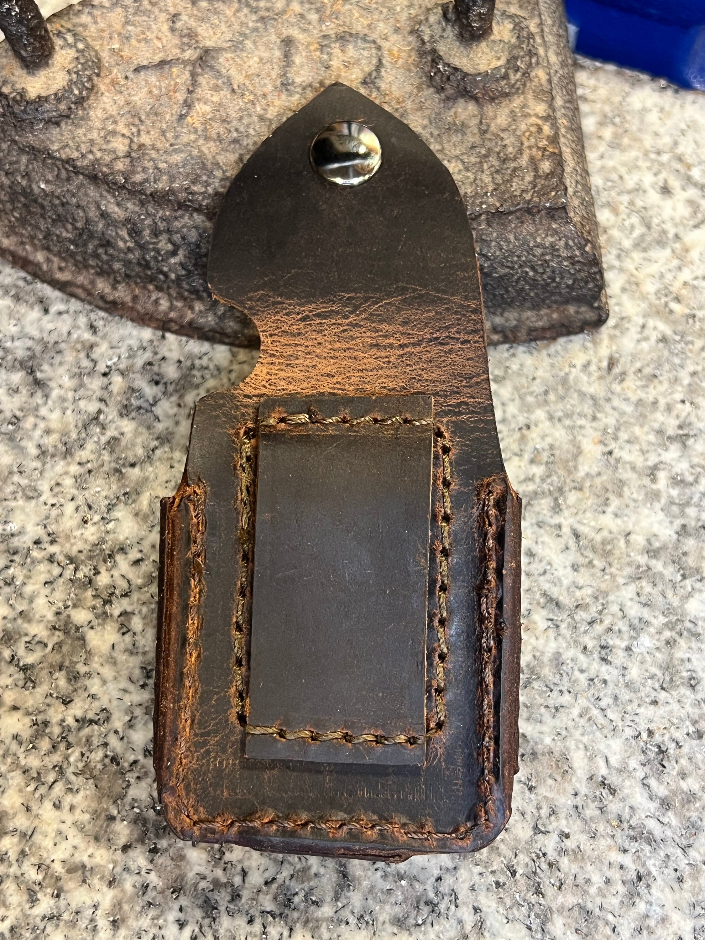 Insulin Pump Case for TANDEM MOBI, Fits on Belt, Leather Slim Meter ...