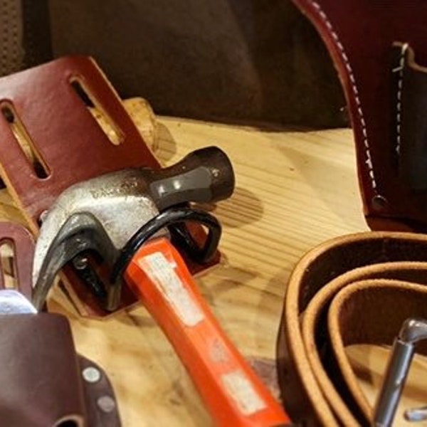 Leather Hammer Holder - Etsy
