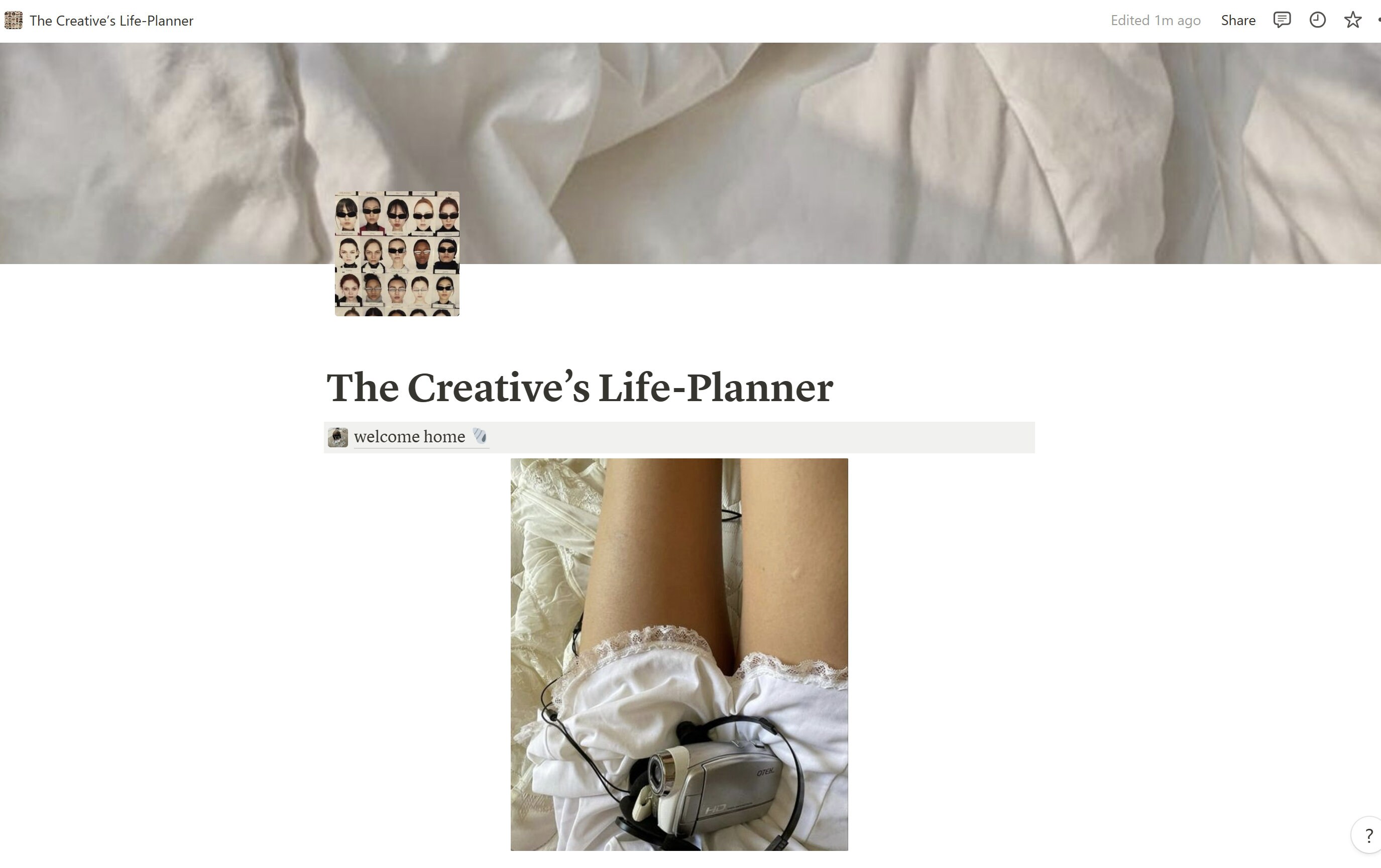 Ultimate Notion Creative Planner Digital Photographer Planner Notion ...