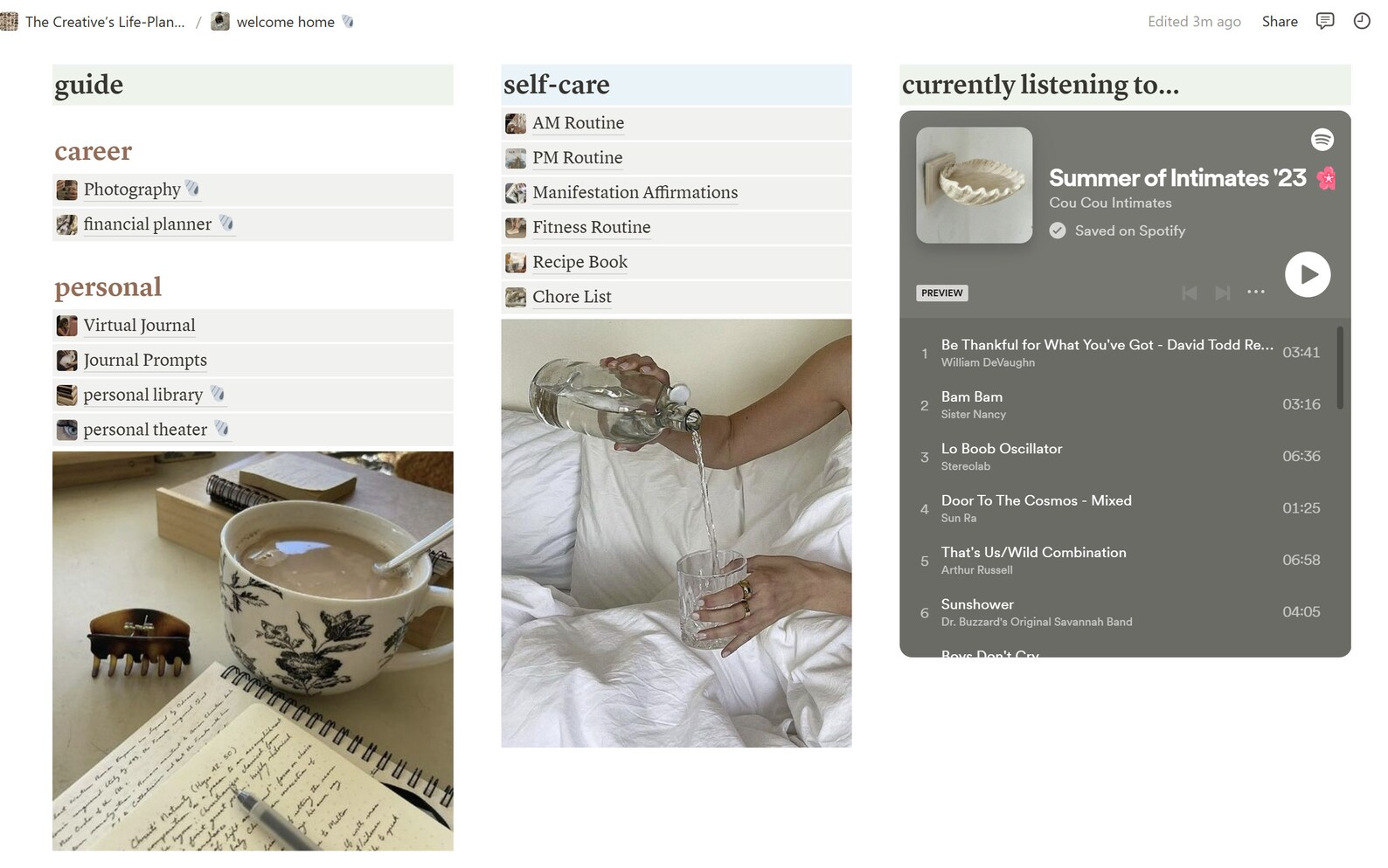 Ultimate Notion Creative Planner Digital Photographer Planner Notion ...