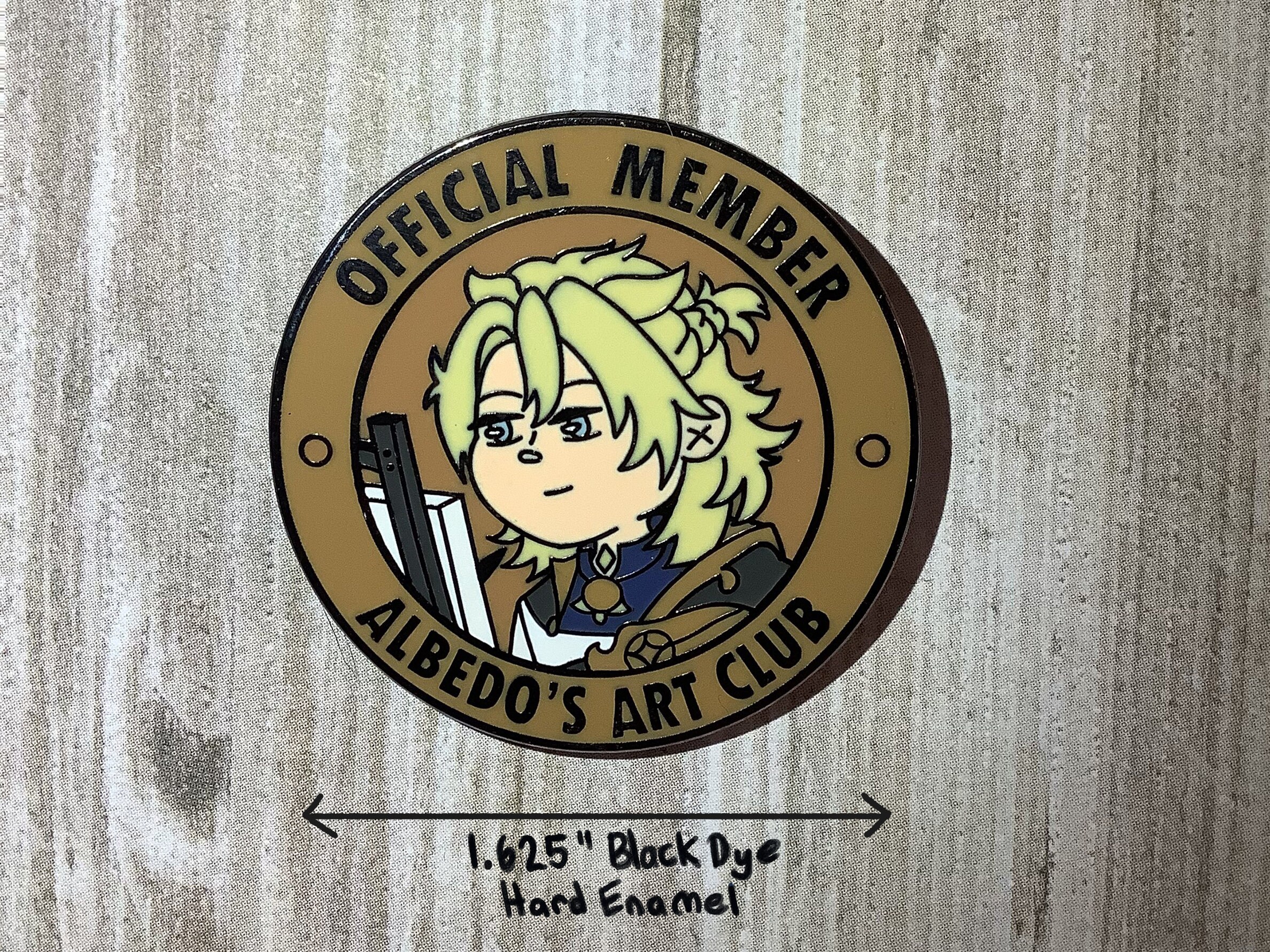 Welcome to the Club Series 1 Genshin Impact Club Pins Genshin Enamel ...