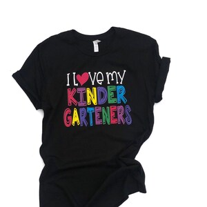 I Love My Kindergartners Kinder Teacher Gift Kindergarten - Etsy
