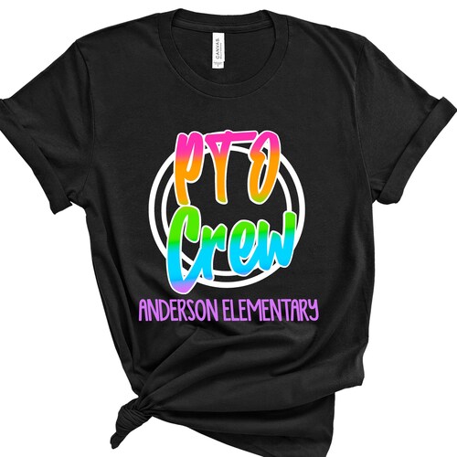 Pto Shirt Parent Teacher Shirt Pto Crew Pto Squad | Etsy