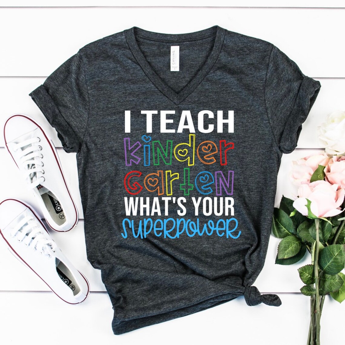 I teacher kindergarten what's your superpower kinder | Etsy