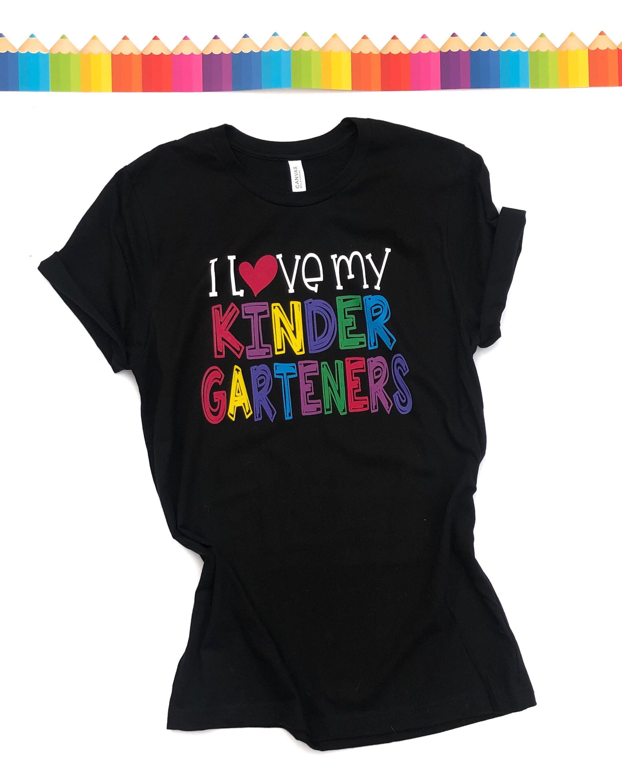 I Love My Kindergartners Kinder Teacher Gift Kindergarten - Etsy