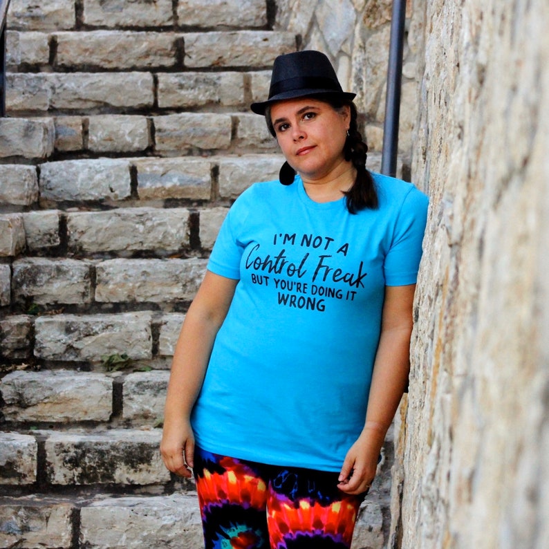 Control Freak Funny Shirt Women's Shirt Funny Womens - Etsy