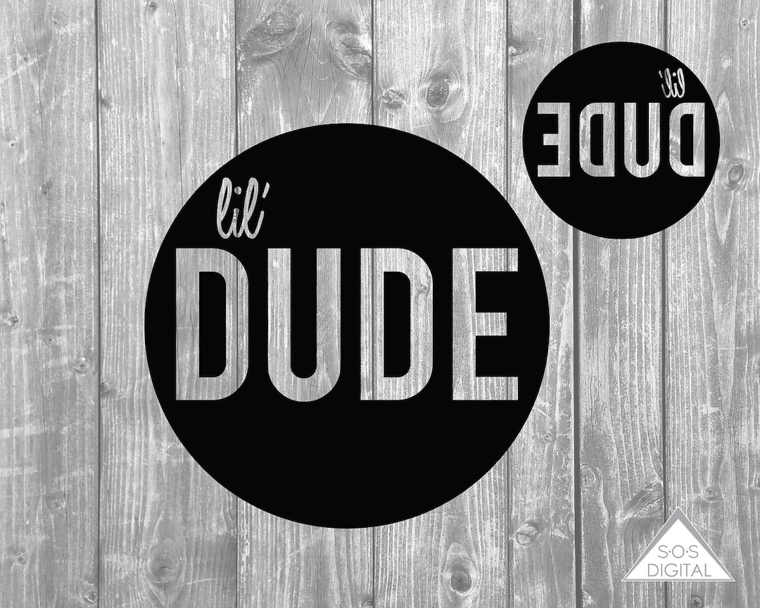 Lil Dude PNG Files, SVG, Clipart, Little Brother, T Shirt Design ...