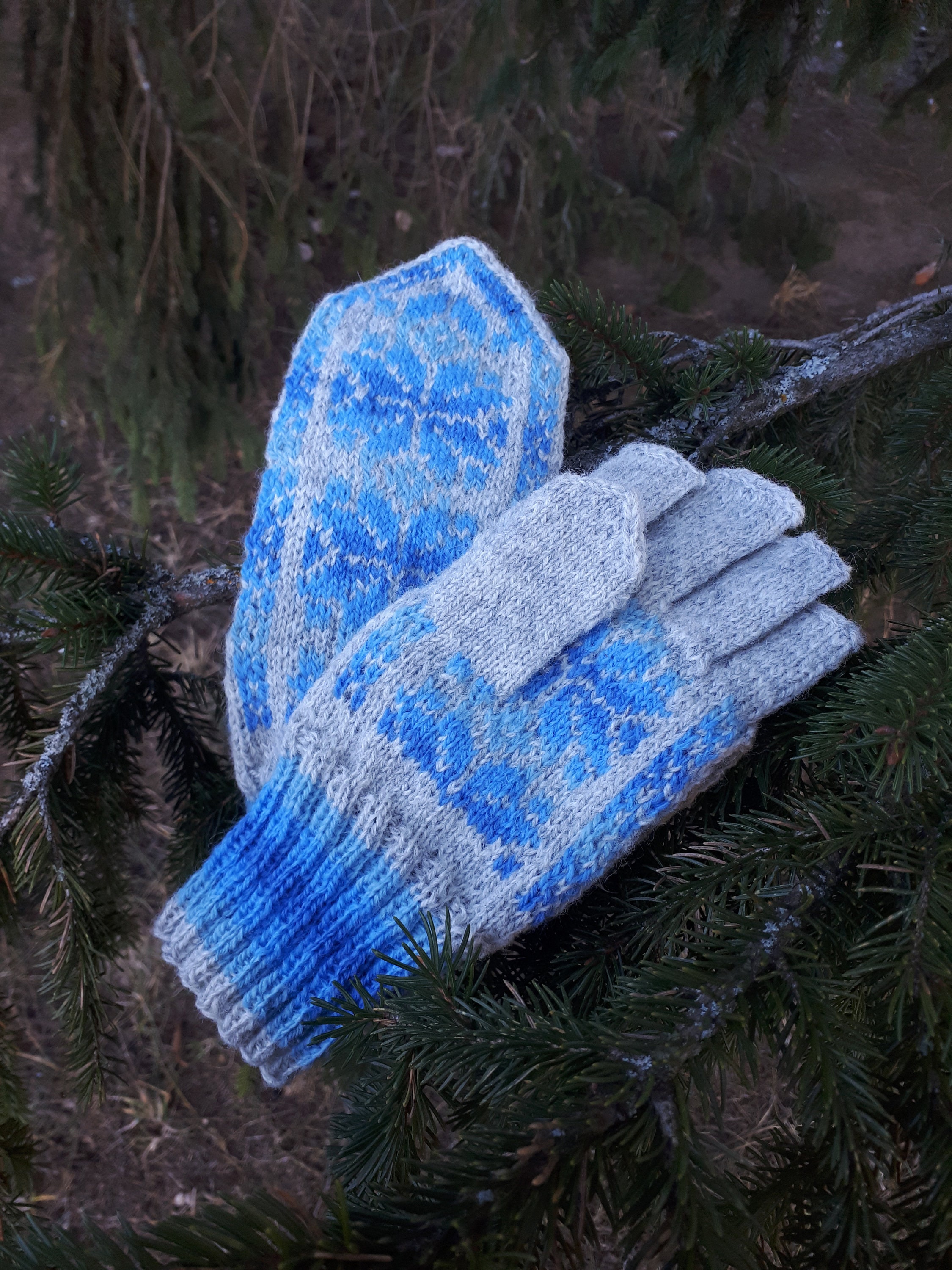 Convertible Mittens Wool Mittens Winter Mittens Knitted - Etsy Singapore