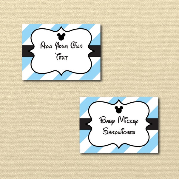 Baby Blue Mickey - Etsy