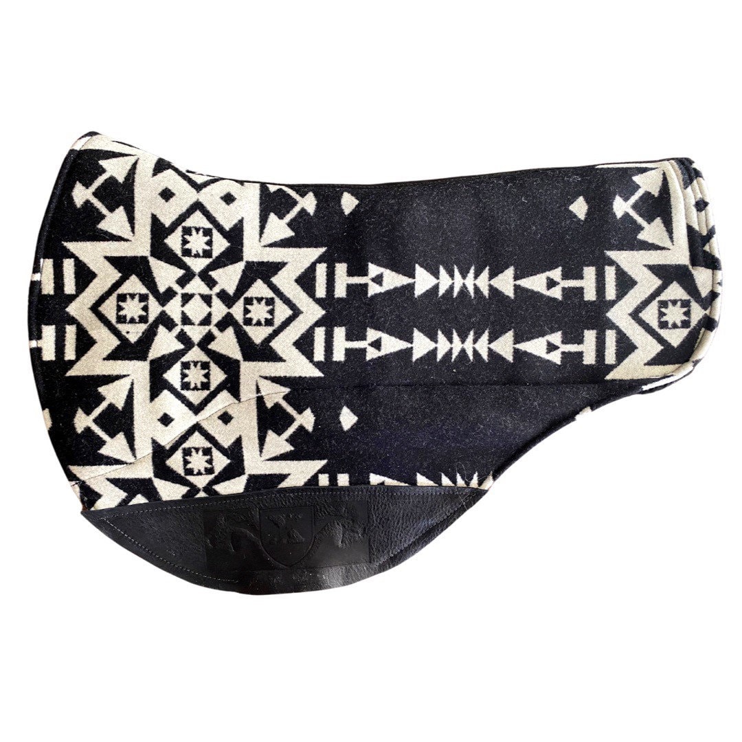 Round Western Saddle Pad - Etsy