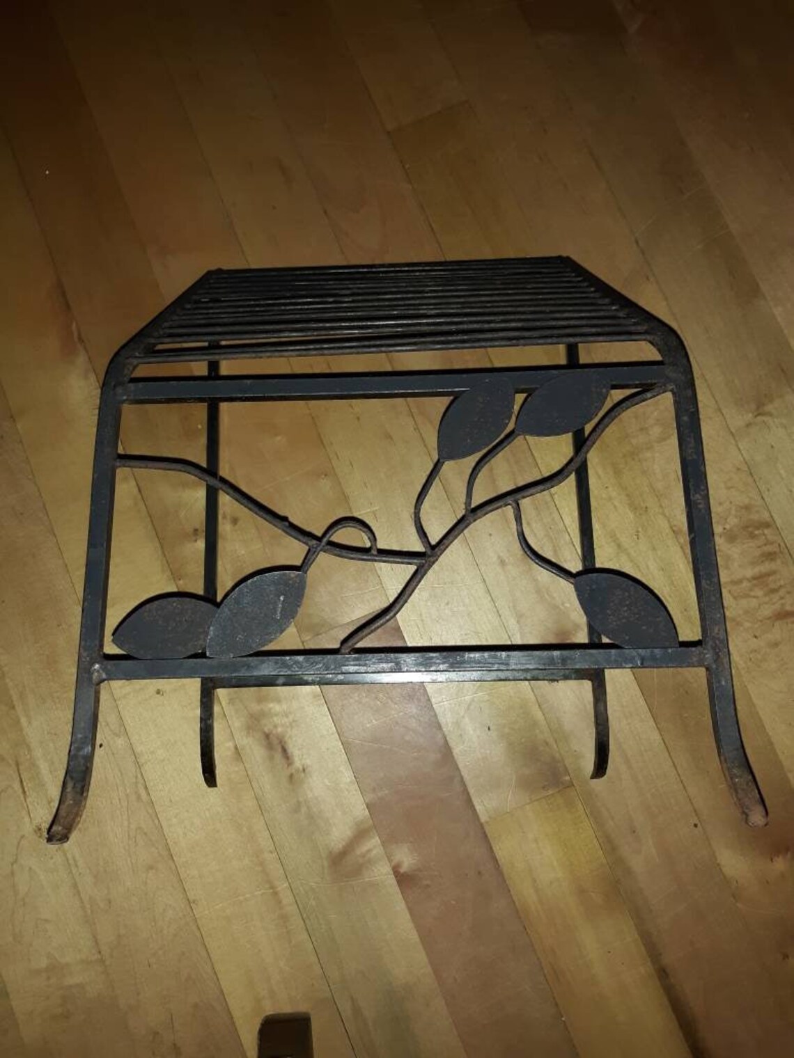 Vintage Wrought Iron Magazine Rack Magazine Storage Newspaper | Etsy