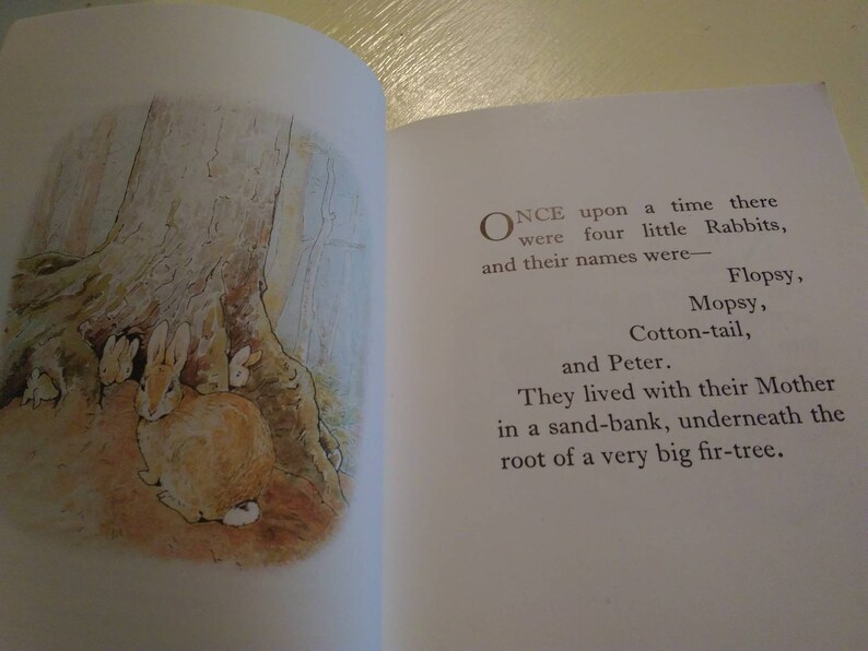 Vintage the Tale of Peter Rabbit Beatrix Potter the Original and ...