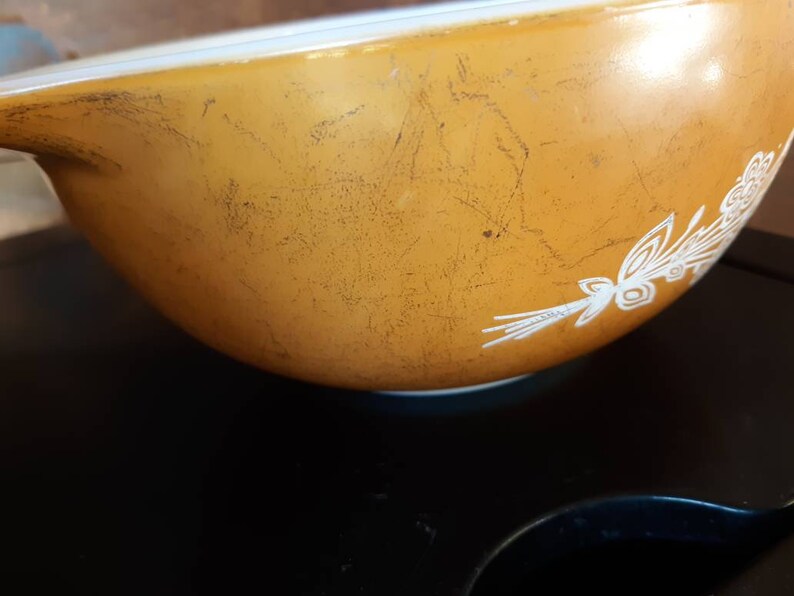 Vintage Pyrex Butterfly Gold Casserole Dish 442 Bakeware | Etsy