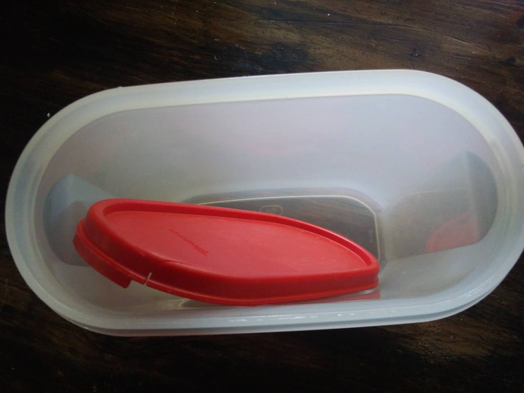 Vintage Tupperware Cereal, Left Overs Storage Container Food Storage ...