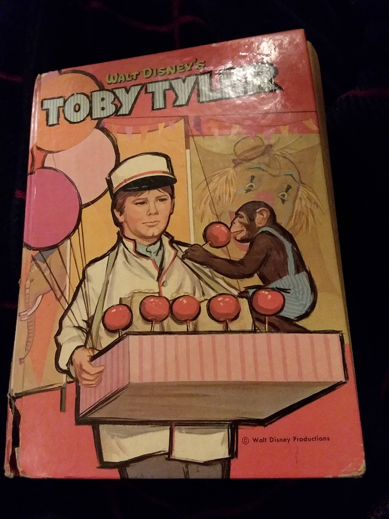 Walt Disney's Toby Tyler 1960 Disney Children's Book - Etsy