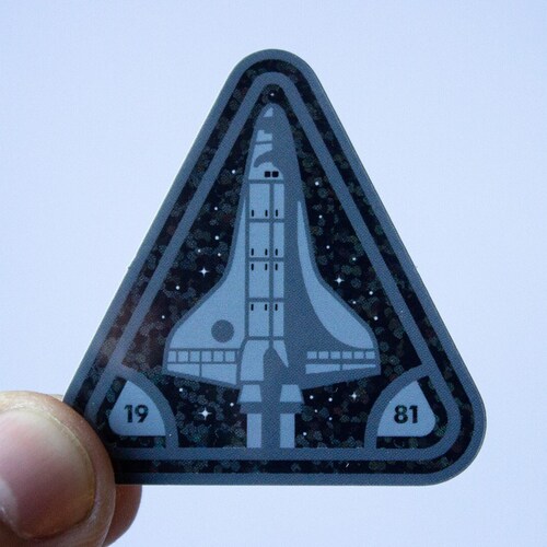 NASA Space Shuttle Sticker Matte Vinyl 3 X 3 Inch Outer - Etsy Canada