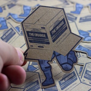 Metal Gear Solid Snake - Kraft Paper Cardboard Box - 3 X 2 Inch - the ...