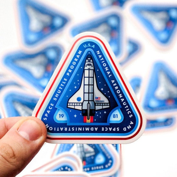 Nasa Space Shuttle Decal - Etsy