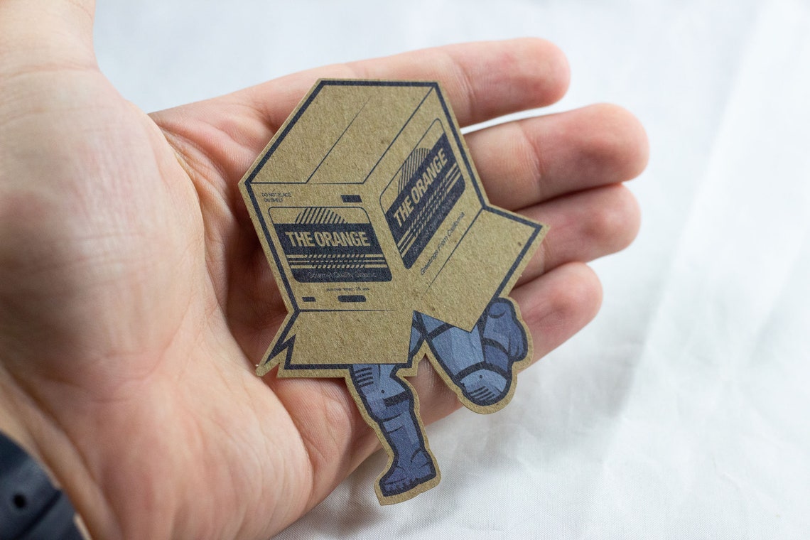 Metal Gear Solid Snake Kraft Paper Cardboard Box 3 X 2 - Etsy UK