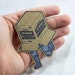 Metal Gear Solid Snake - Kraft Paper Cardboard Box - 3 X 2 Inch - the ...