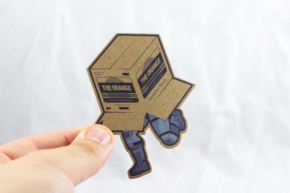 Metal Gear Solid Snake Kraft Paper Cardboard Box 3 X 2 | Etsy
