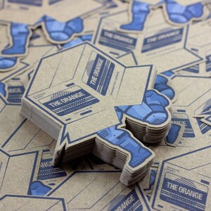 Metal Gear Solid Snake - Kraft Paper Cardboard Box - 3 X 2 Inch - the ...