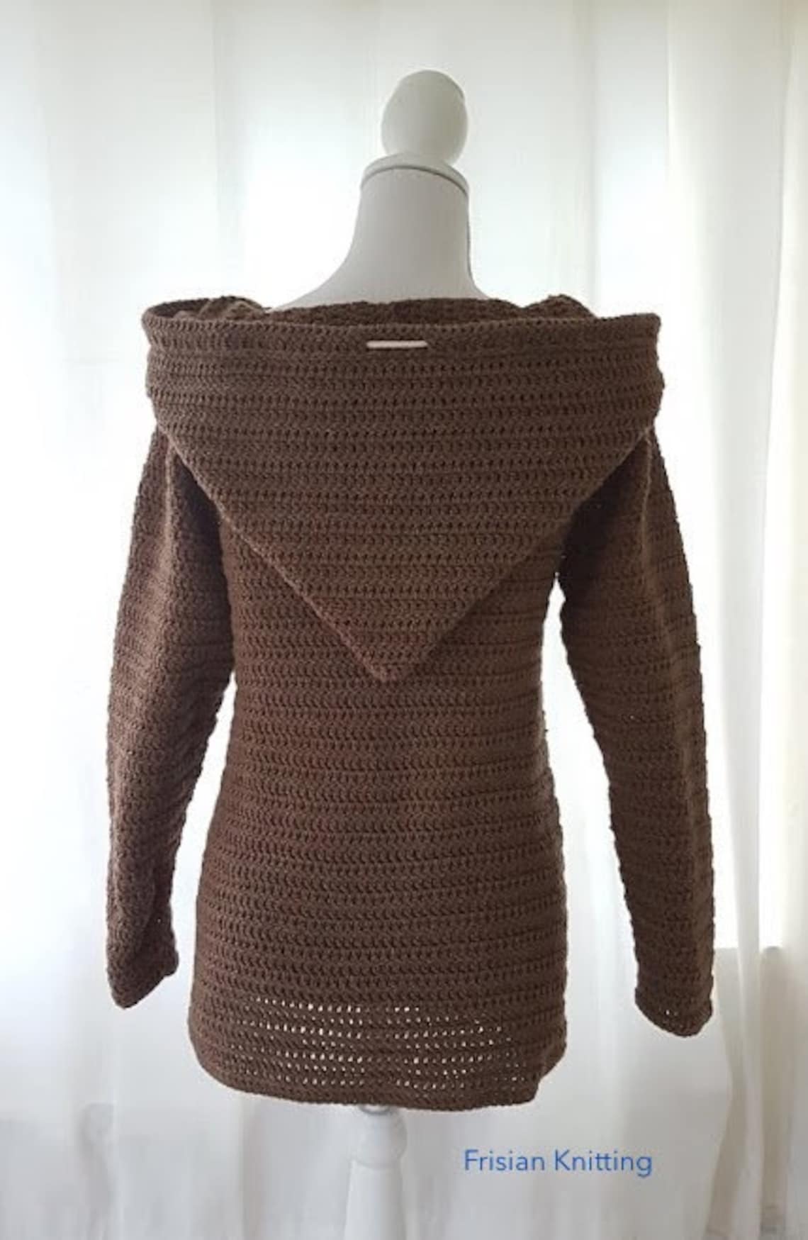 Crochet Pattern Hooded Sweater // Tutorial Tunic // Pattern | Etsy