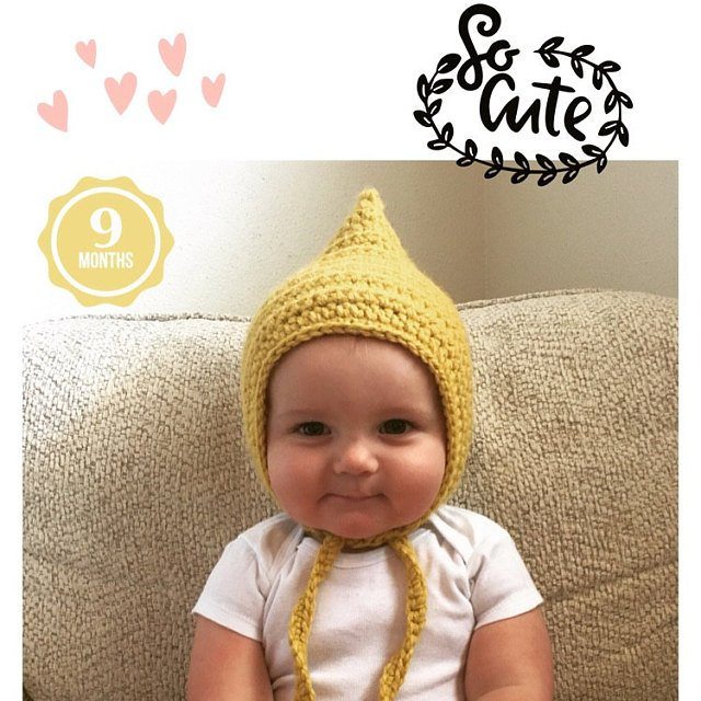 Crochet Pattern Pixie Hat // Pixie Bonnet // Pixie Hat // Kids Beanie // Baby Beanie // Pattern ...